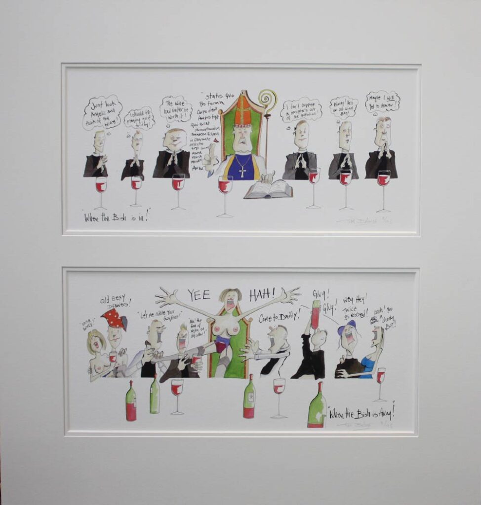 Tim Bulmer When the Bish is Away - Diane Hutt Gallery