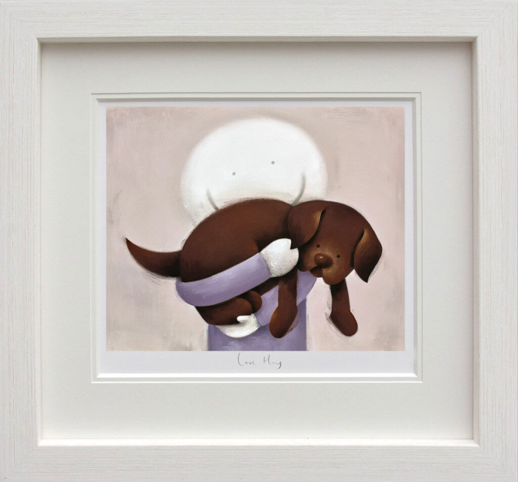 Doug Hyde Love Hug - Signed Limited Edition Art Print - Diane Hutt Gallery