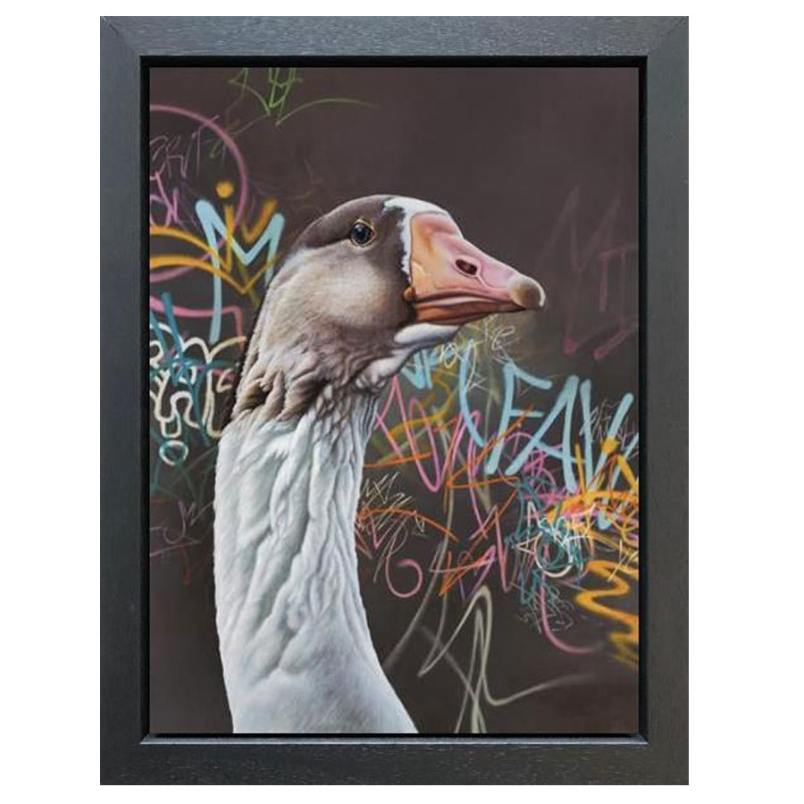 Monty by Paul James - Goose Canvas Artwork - Diane Hutt Gallery