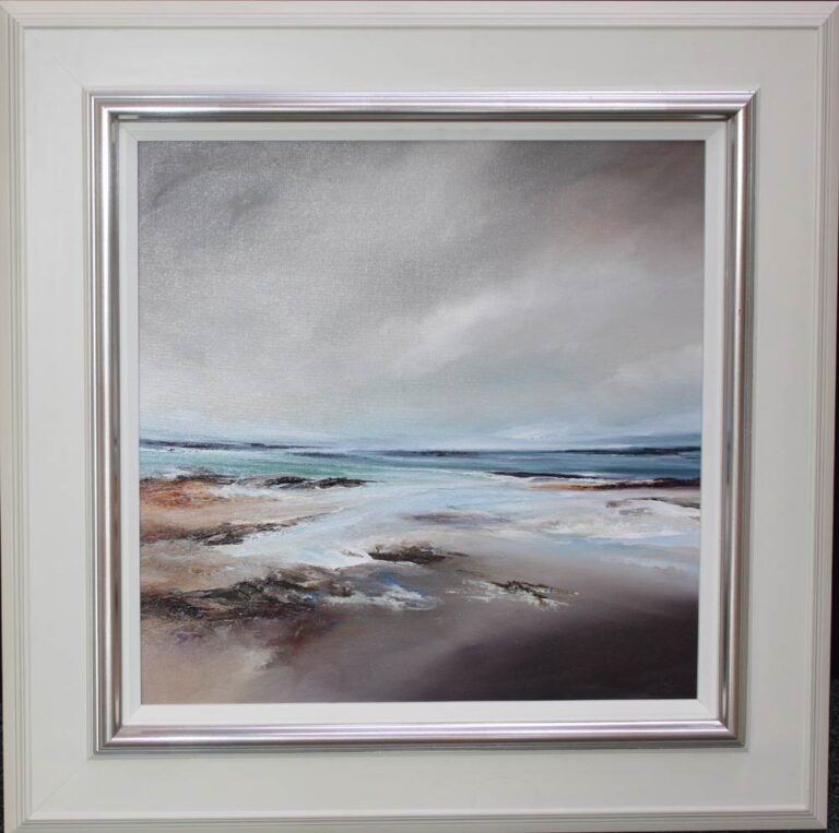 Michael Claxton Shoreline Breakers - Original Painting - Diane Hutt Gallery