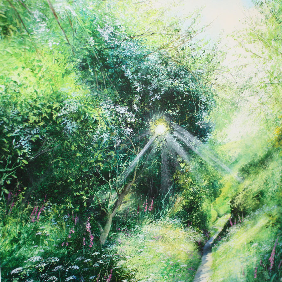 Heather Howe Ray of Sunshine - Original Painting - Diane Hutt Gallery